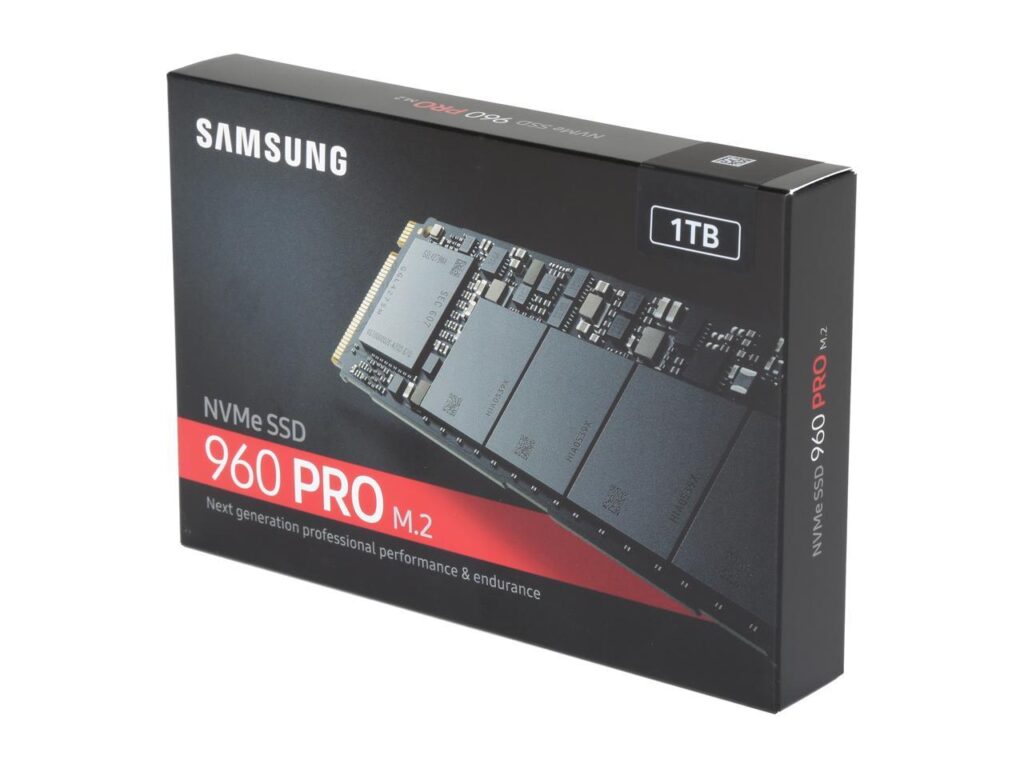 SAMSUNG 960 PRO M.2 1TB NVMe PCI-Express 3.0 x4 Internal Solid State ...