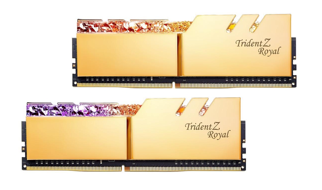 G.SKILL Trident Z Royal Series 16GB (2 x 8GB) 288-Pin PC RAM DDR4 4000 ...