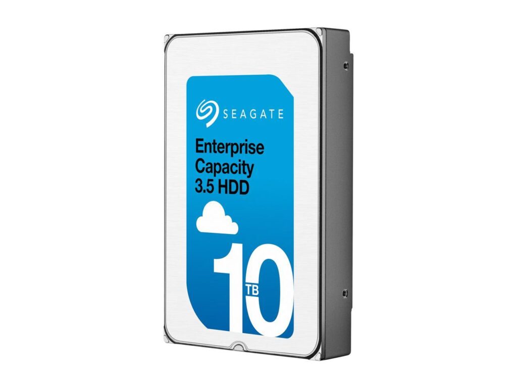 Seagate Enterprise Capacity 3.5" HDD 10TB (Helium) 7200 RPM SAS 12Gb/s ...
