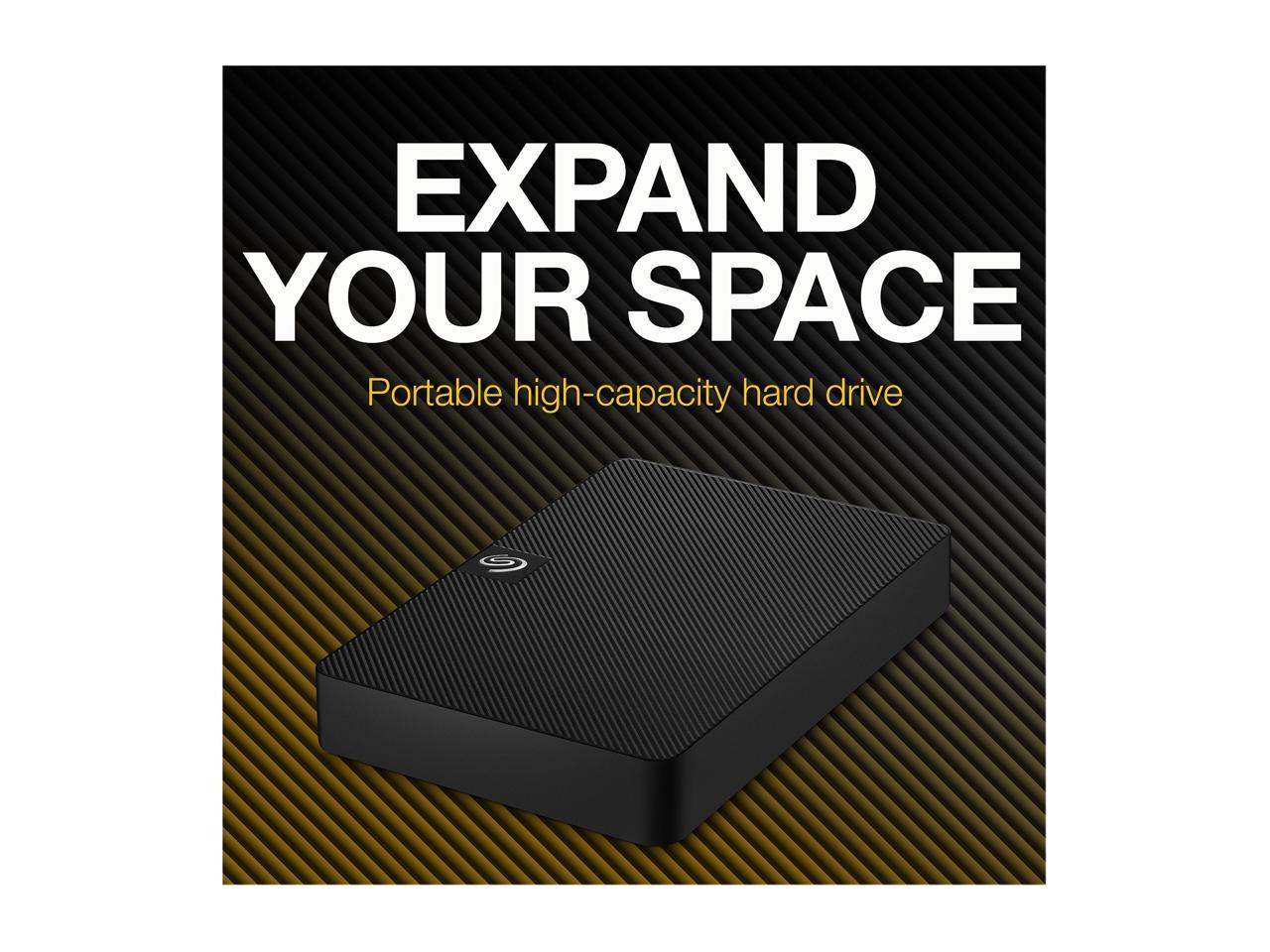 Seagate Expansion Portable 4TB External Hard Drive HDD - 2.5 Inch USB 3 ...